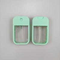 China 35ml 40ml PET Plastic Perfume Spray Bottle with Pump Sprayer in Credit Card Shape for sale