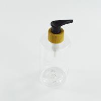 China 10oz 24mm 300ml PET Collar Short Lotion Bottle for Conditioner Shampoo Washing Gel Cream for sale