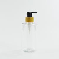 China 10oz 24mm 300ml PET Collar Short Lotion Bottle for Conditioner Shampoo Washing Gel Cream for sale