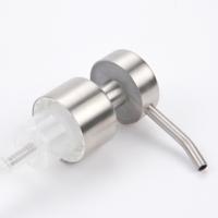 China OEM/ODM 304 Stainless Steel 24/410 Mental Lotion Pump for Cosmetic Soap Lotion Bottle for sale