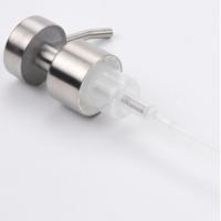 China OEM/ODM 304 Stainless Steel 24/410 Mental Lotion Pump for Cosmetic Soap Lotion Bottle for sale