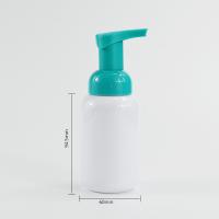 China 200ml Round Shoulder Plastic Bottle with 40mm Neck Foam Pump Printing by Silk-screen for sale