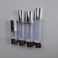 China 30ml Lotion Press Bottle of Cosmetic Vacuum Bottle with PMMA Cap for sale