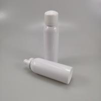 China PET Collar 100ml 120ml 150ml 180ml 200ml White Sunscreen Spray Bottle for Toner for sale
