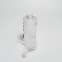China 300ml Plastic PET Cosmetic Eye Nail Polish Push Down Pump Bottle for sale