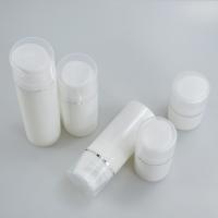 China PP Refillable 30ml 50ml 100ml 120ml 200ml White Plastic Vacuum Cosmetic Serum Lotion Spray Airless Pump Bottle for sale
