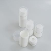 China PP Refillable 30ml 50ml 100ml 120ml 200ml White Plastic Vacuum Cosmetic Serum Lotion Spray Airless Pump Bottle for sale
