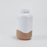 China 250ml Capacity PET Collar Foam Pump Bottle with Wavy Pattern and Irregularity Pattern for sale
