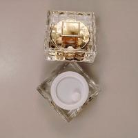 China Luxury Acrylic Jar for Cosmetic Cream 30g/50g Capacity Acrylic Containers for sale
