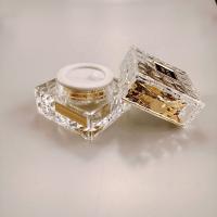 China Luxury Acrylic Jar for Cosmetic Cream 30g/50g Capacity Acrylic Containers for sale