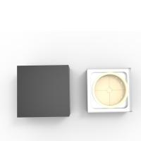 China 5g 15g 30g 50g Square Plastic Loose Powder Containers Empty Cosmetic Acrylic Clear Jar for sale