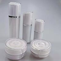 China Round Acrylic Jar 30g 50g for Lotion Packaging Sealing Type Screw Cap for sale
