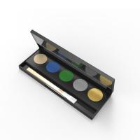 China Industrial Cosmetic 5 Colors Eyeshadow Palette with Matte and Shimmer Shades for sale