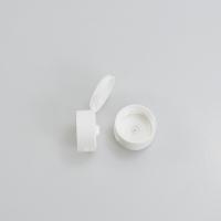 China PP Plastic 32mm White Flip Top Cap for Cosmetic Packaging Screw Cap Plastic Lids for sale