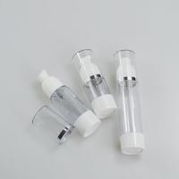China AS Collar Luxury 15ml 30ml 50ml Refillable Cosmetic Twist Vacuum Airless Serum Oil Lotion Spray Pump Bottle for sale