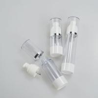 China AS Collar Luxury 15ml 30ml 50ml Refillable Cosmetic Twist Vacuum Airless Serum Oil Lotion Spray Pump Bottle for sale