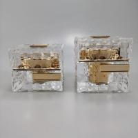 China 30g 50g Acrylic Gold Cream Jar for Skincare Cream Plastic Jar Eco-friendly and Design for sale