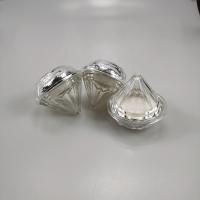 China 30g Luxury Acrylic Transparent Cream Jar for Face or Eye Cream Cap Material Plastic for sale