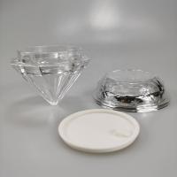 China 30g Luxury Acrylic Transparent Cream Jar for Face or Eye Cream Cap Material Plastic for sale