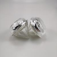 China 30g Luxury Acrylic Transparent Cream Jar for Face or Eye Cream Cap Material Plastic for sale