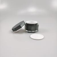 China 50g 120g 150g 200g Octagonal Shape Acrylic Cream Jar for End Cosmetic Packaging OEM/ODM for sale