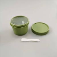 China PP Base Material Matte Plastic Lush Cream Jar 50ml 100ml 200ml 250ml for Travelers for sale