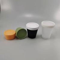 China PP Base Material Matte Plastic Lush Cream Jar 50ml 100ml 200ml 250ml for Travelers for sale