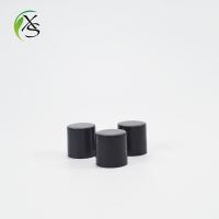 China 20mm 24mm 28mm Black Plastic Cap Sealing Pp Material Screw Cap 24/410 24/415 28mm for sale