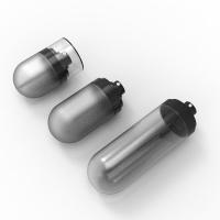 China OEM/ODM 15ML 30ML 50ML ABS Headstand Airless Bottle Macaron Vacuum Lotion Bottles Sprayer Container for sale