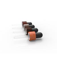 China Bamboo and Wood Dropper Cap for Essential Oil Bottle Serum Sustainable Packaging for sale