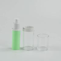 China Silk-screen Printing 15ml 30ml Round Acrylic Airless Bottle Perfect for Skin Care Cream for sale