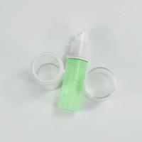 China Silk-screen Printing 15ml 30ml Round Acrylic Airless Bottle Perfect for Skin Care Cream for sale