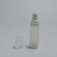 China 30ml Airless Bottle with Cap Matte Finish Cosmetic Vacuum Lotion Bottle in PP Plastic for sale