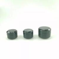 China Silk-screen Printing 5g 10ml 10g 15ml 30g 1oz Plastic PP Empty Black Nail UV Gel Jars for sale