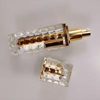 China 30ml 50ml 100ml Gold Luxury Emballage Cosmetique Acrylic Cosmetic Packaging Lotion Bottle for sale
