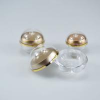 China Convenient and Durable Acrylic Round Sphere Shape Container for Health Care Products for sale