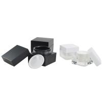 China 5g 10g Square Acrylic Jar Cosmetic Jar Square Shape Container for OEM/ODM for sale