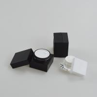 China 5g 10g Square Acrylic Jar Cosmetic Jar Square Shape Container for OEM/ODM for sale