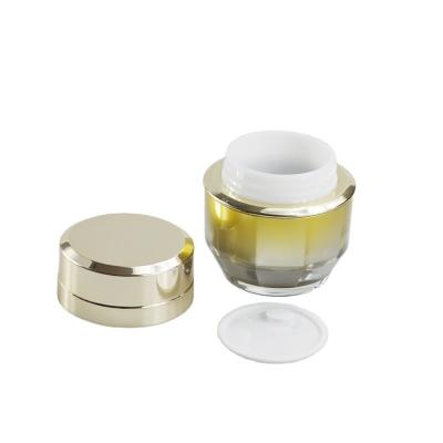 China 30g 50g Acrylic Jar for Skin Care Packaging Luxury Modern Design Cream Container for sale