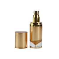 China Customizable Color Acrylic Lotion Bottle in 30ml 50ml 100ml Sizes for Luxury Cosmetics for sale