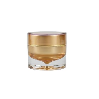 China Acrylic Cream Jar Plastic Jar for Skin Care 50g Container Customizable Bottle Color for sale