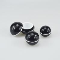 China 15g 30g 50g Plastic Acrylic Sphere Shape Cream Jar Container with Custom Color Option for sale