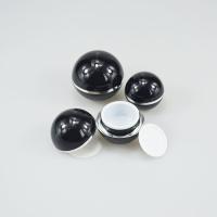 China 15g 30g 50g Plastic Acrylic Sphere Shape Cream Jar Container with Custom Color Option for sale