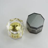 China Acrylic Plastic Cosmetic Eye Cream Jar for Skin Care Face Cream Container 150g Printing for sale