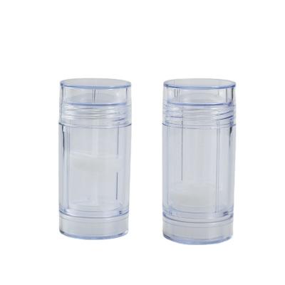 China 85g Round Twist Up Tubes Packaging for Sun Block Stick Plastic Cap Material SKIN CARE for sale
