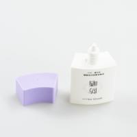 China 30ML Capacity Square Shape PE Plastic Sunscreen Lotion Bottles for Other Cosmetic for sale