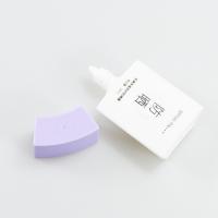 China 30ML Capacity Square Shape PE Plastic Sunscreen Lotion Bottles for Other Cosmetic for sale