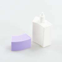 China 30ML Capacity Square Shape PE Plastic Sunscreen Lotion Bottles for Other Cosmetic for sale