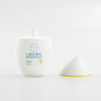 China Water Drop Shaped Sunscreen Container 50ML Capacity 30% Deposit 70% Balance Payment for sale