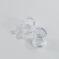 China 10ml Plastic PS Facial Cream Container Mini Sample Jar for Essential Oil Capacity 10ml for sale